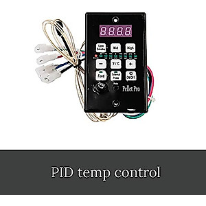 Pellet Pro® Elite Pellet Grill Hopper Assembly with PID Temp Control- 12 inch Hopper