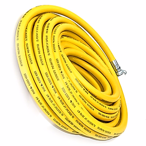 Interstate Pneumatics HJ59-050E Jack Hammer Yellow Rubber Hose 3/4 Inch x 50 Feet 300 PSI