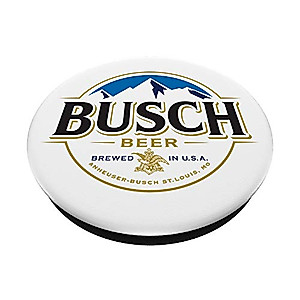 Busch White PopSockets Stand for Smartphones & Tablets PopSockets PopGrip: Swappable Grip for Phones & Tablets