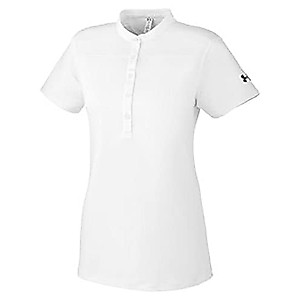 Under Armour Ladies' Corporate Performance Polo 2.0 White Small