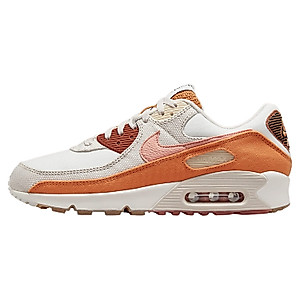 Nike Men's Air Max 90 SE Fashion Sneakers, Sail/Lt Madder Root, 13