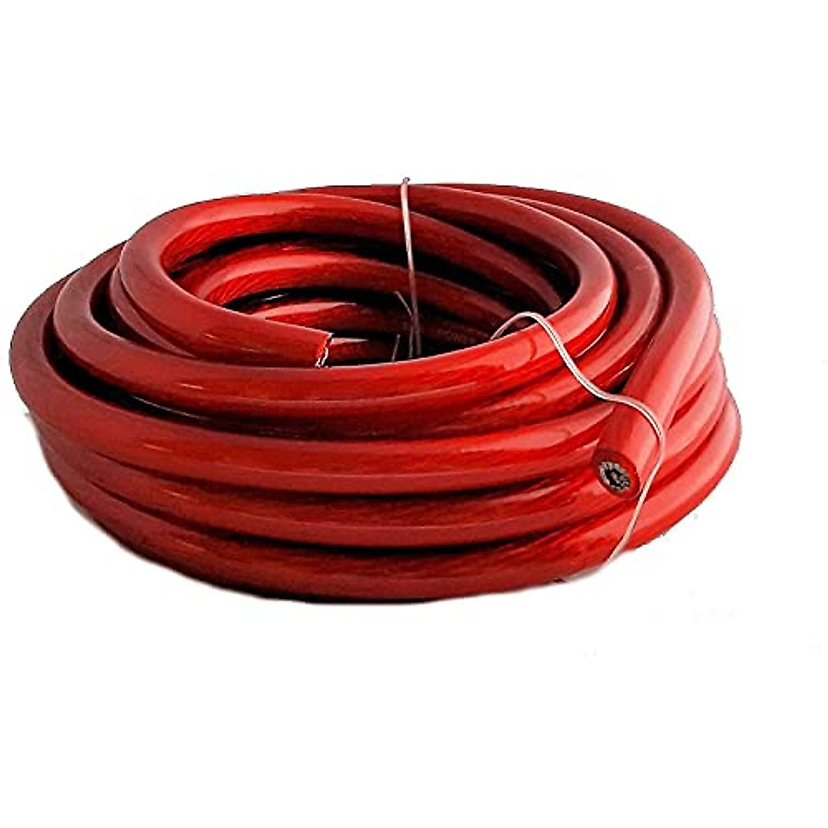 IMC Audio 1/0 Gauge CCA Power Red Wire Cable (10ft Red) Battery Cable Wire, Automotive, Car Audio Speaker Home Stereo System, RV Trailer, Amp Wiring 0 Guage Power Wire Cable 0 Car Audio