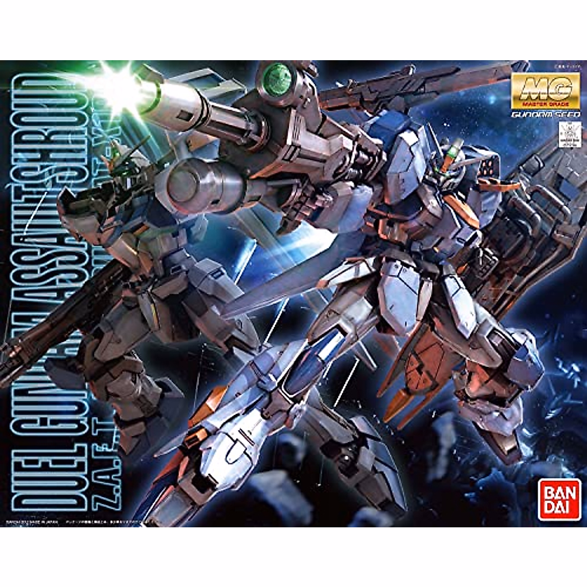 BANDAI NAMCO Entertainment MG Duel Gundam Assault Shroud Gundam Seed BAN2156731