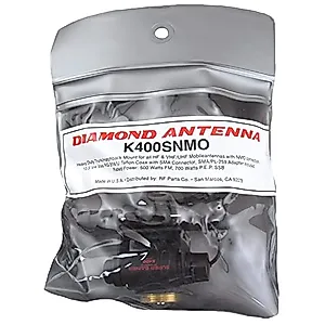 Diamond K400S-NMO Lip Mount, 2-axis Adjustable Antenna Vehicle Mount