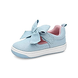 Stride Rite 360 Girls Kamila Mary Jane Flat, Blue, 5 Toddler US