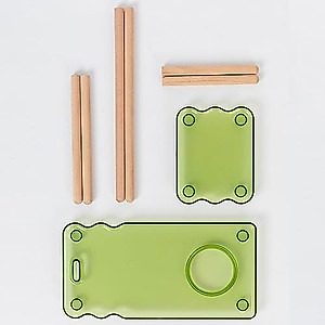 LIANXUE Hamster Platform Table Small Animal Stand Platform Hamster Cage Toy Accessories Used for Guinea Pigs Gerbil Chinchilla Hips+Wood