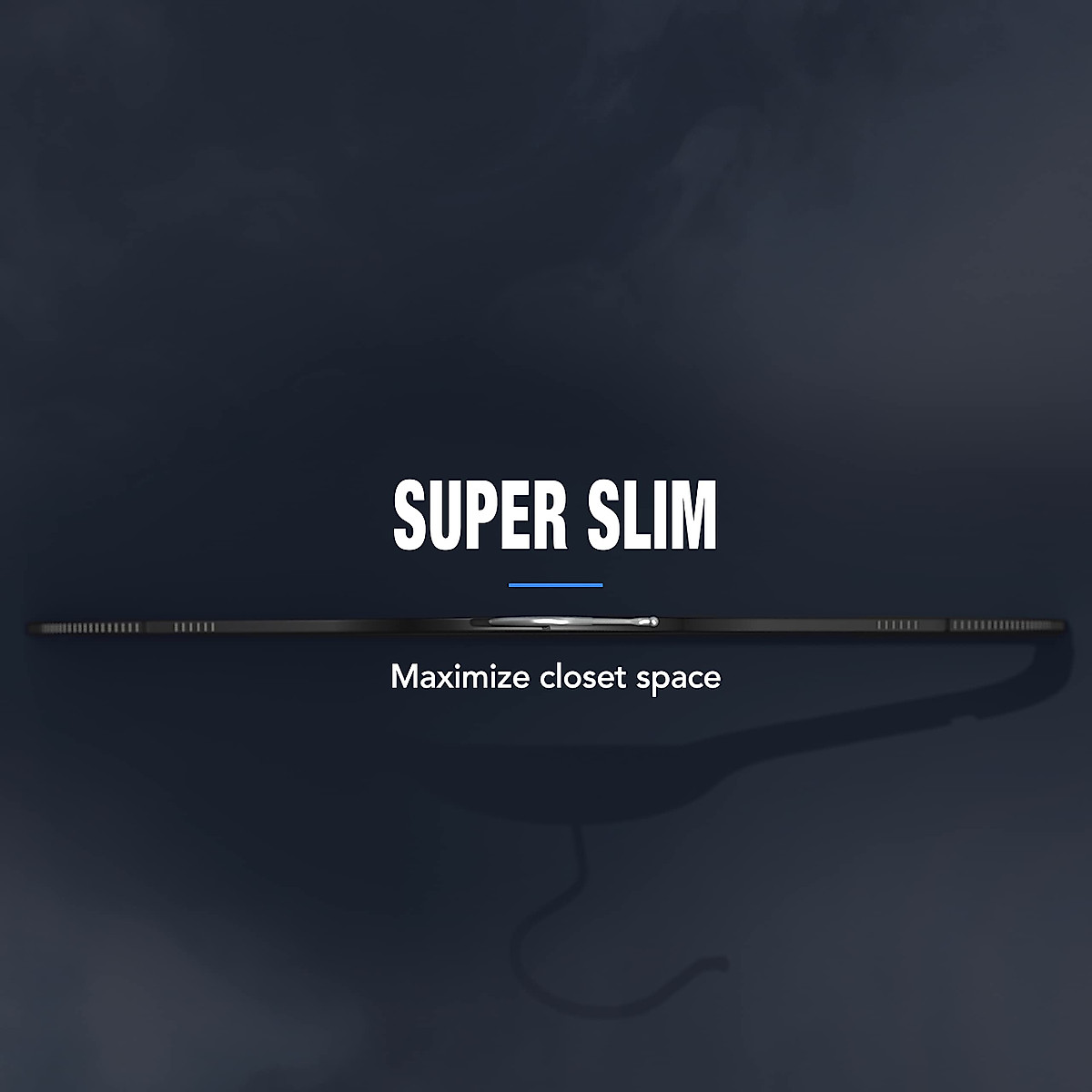 BROOKSTONE, 25 Pack [Non-Slip] 3D Rubberized Hangers, Ultra Slim Lightweight Design, Heavy-Duty, Won’t Stain Fabric, Swivel 360° Hook