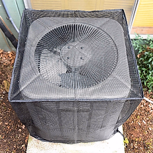 Sturdy Covers AC Defender - Full Mesh Air Conditioner Cover - AC Cover - Outdoor Protection