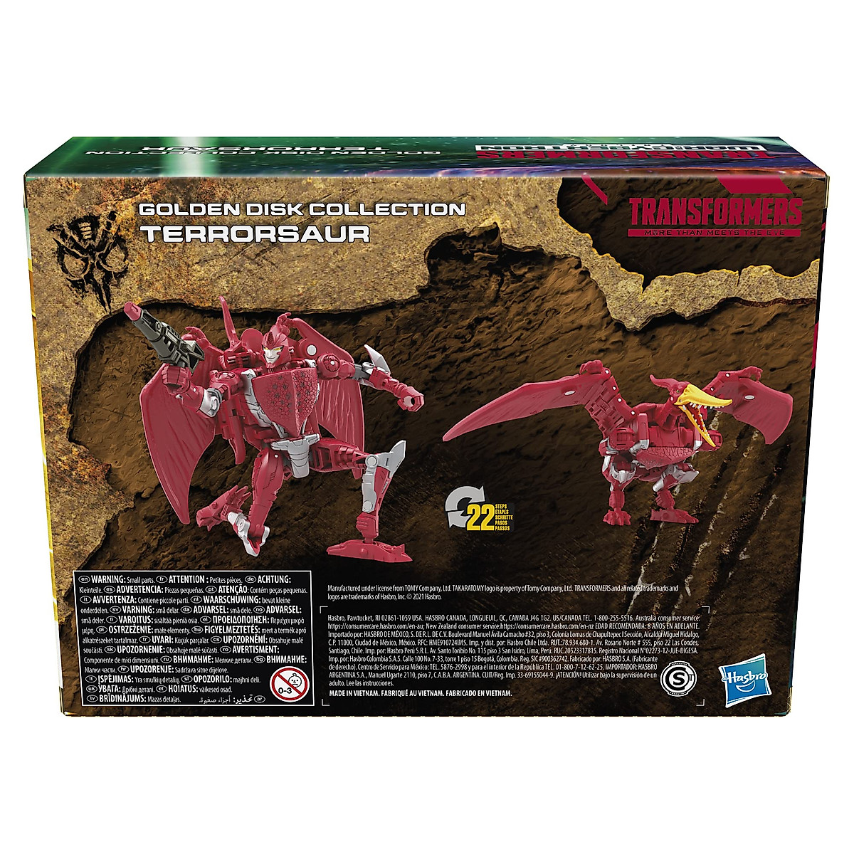Transformers Generations War for Cybertron Golden Disk Collection Chapter 4, Terrorsaur, Ages 8 and Up, 5.5-inch (Amazon Exclusive)