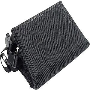 Dual Oxygen Cylinder Bag for Wheelchair, Wheelchair Mesh Storage Bag, Wheelchair Oxygen Cylinder Holder Suitable for Medical, Home and Hospital