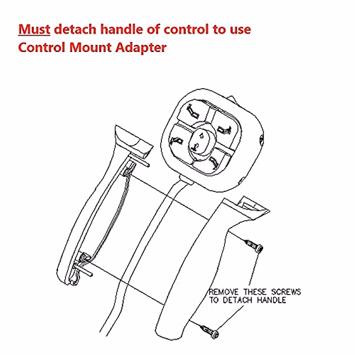 Professional Parts Warehouse Boss Snow Plow Handheld Control Cup Holder Double Mount Kit - Aftermarket