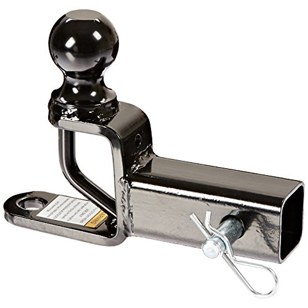 ATV TEK, Trio HD Receiver 2 Inches Multi-Purpose Hitch with Ball Mount, Heavy-Duty Tow Hitch