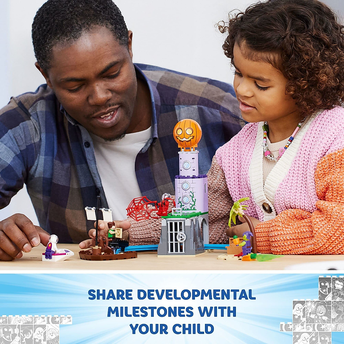 LEGO Marvel Team Spidey at Green Goblin's Lighthouse 10790, Toy for Kids ages 4+ with Pirate Shipwreck, Miles Morales Minifigure & More, Spidey and His Amazing Friends Series