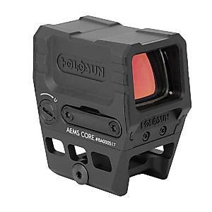 Holosun AEMS CORE-110101: 2 MOA Dot Enclosed Red Dot Optic