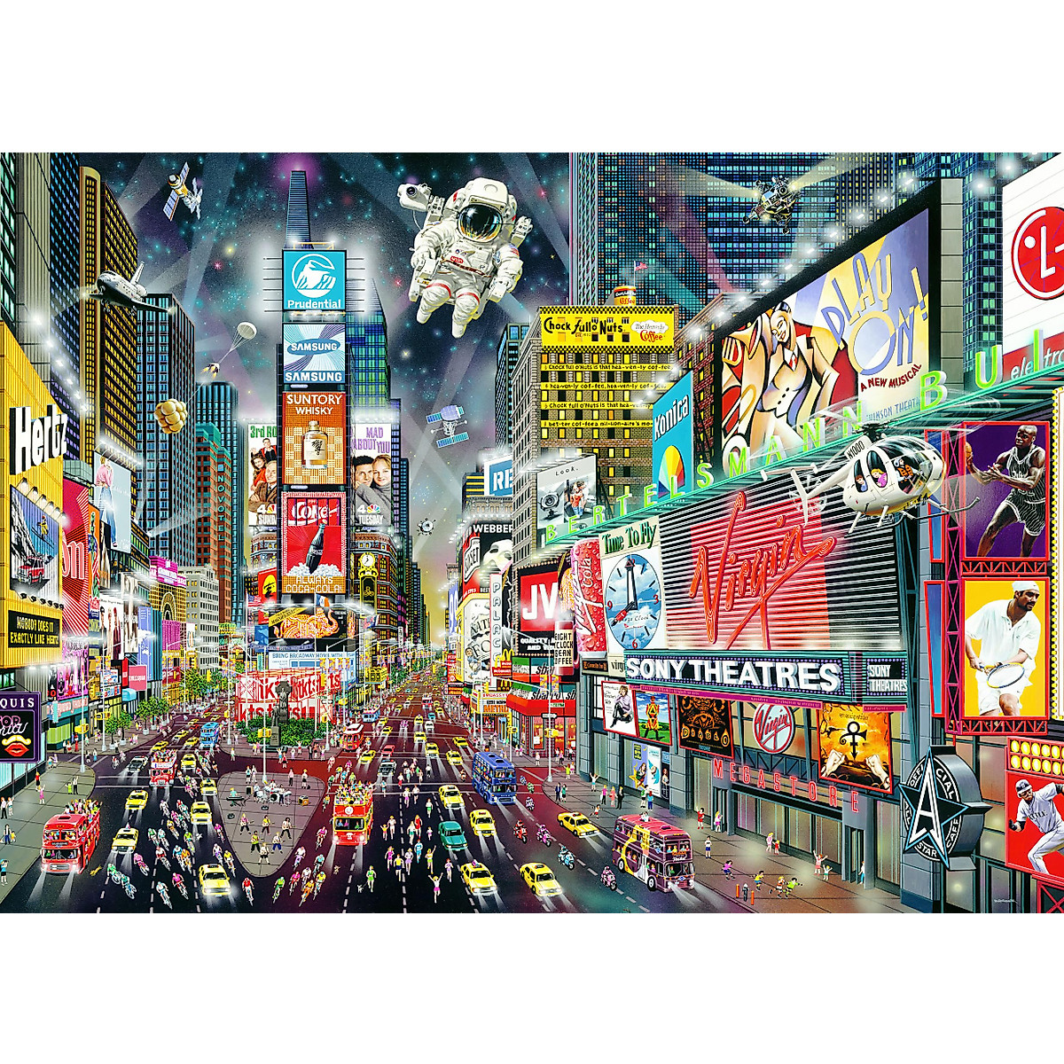 PETER PAUPER PRESS Times Square 1000 Piece Jigsaw Puzzle