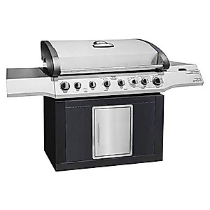 Adir Outdoor Kitchen Grill Access Doors - 17⅞" Stainless Steel Single BBQ Door with Magnetic Lock and Towel Holder, Rust Resistant for Long Life Expectancy