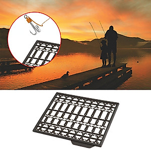 ECSiNG 30PCS Hair Rig Stops Boilie Bait Stops Boilie Stoppers Extender Carp Fishing Tackle Accessory for Boilies Pellets Meat Corn 3x6mm 7x6mm 11x6mm