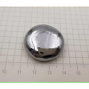 Metal Rhenium Beads, Rhenium Ingot, Rare Refractory Metal Beads Re≥99.99% (Weight 1g)