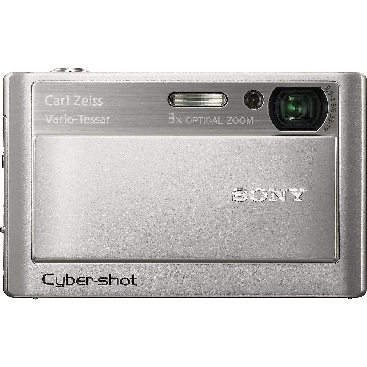 Sony Cybershot DSC-T20 8.1MP Digital Camera with 3x Optical Zoom and Super Steady Shot (Silver)