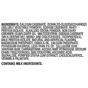 Muscle Milk ZERO, 100 Calorie Protein Powder, Chocolate, 15g Protein, 1.65 Pound, 25 Servings