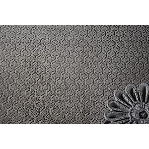 Furnish my Place Abstract Contemporary Geometrical Honeycomb Textured Modern Plush Two Tone High Low Pattern Rug, Round Rug, Pet-Friendly Carpet, Abstract Rug, Made in USA - Valid Brown, 2' Round