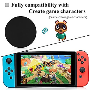 50pcs NFC Stickers NFC Tags Sticker NTAG215 Black NFC Stickers Round (25mm) Rfid Sticker, Blank NFC Tag 504 Bytes Programmable NFC Tag Sticker,Compatible with Android and All Other NFC Enabled Devices