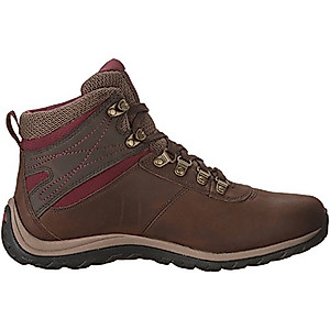 Timberland Women's Norwood Mid Waterproof Hiking Boot, dark brown, 7