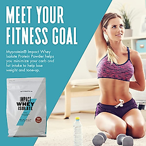 Myprotein® - Impact Whey Isolate - Whey Protein Powder - Naturally Flavored Drink Mix - Daily Protein Intake for Superior Performance - Chocolate (5.5 lbs, Pack of 1)