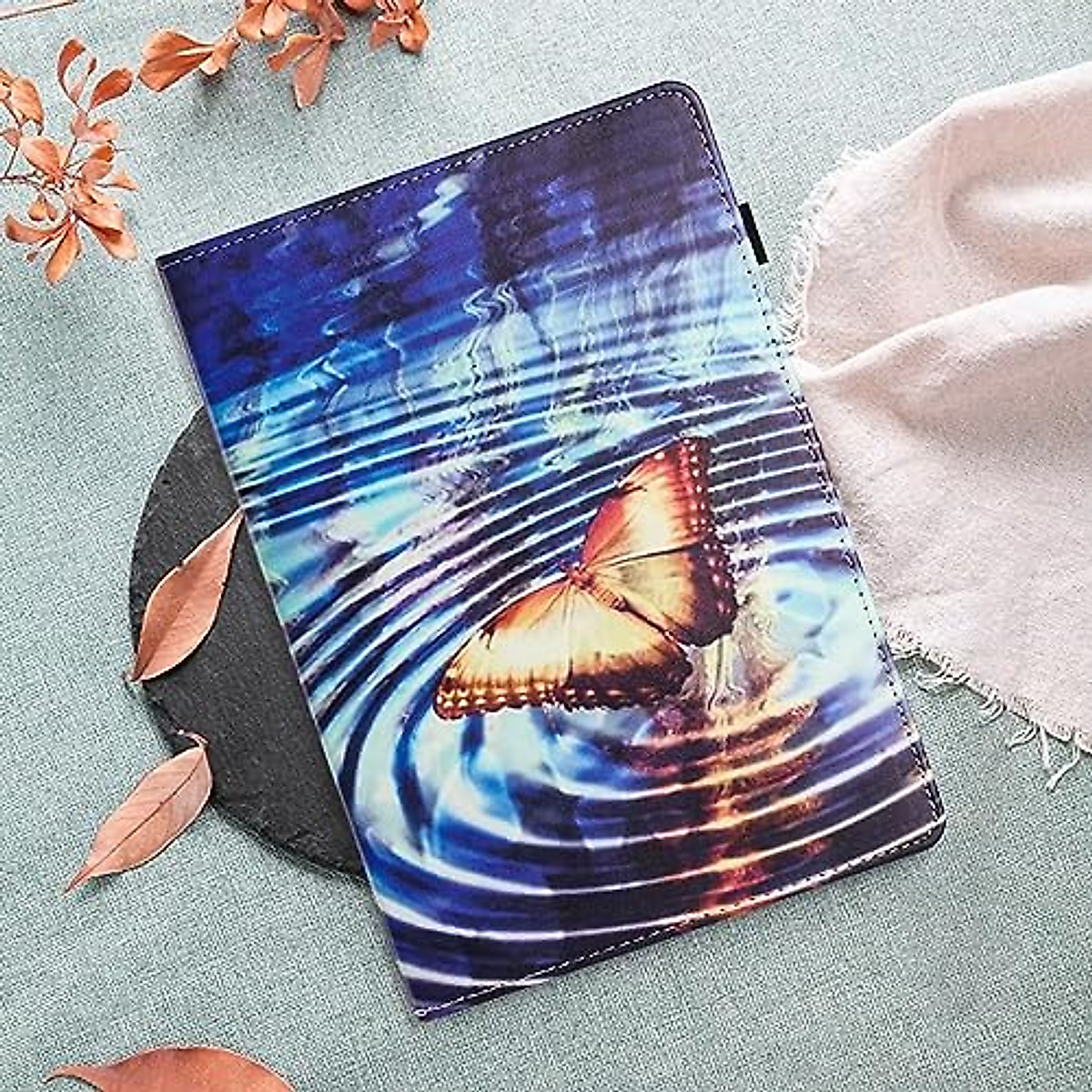 Compatible with/Replacement for Tablet PC Samsung Galaxy Tab A8 10.5 inch 2021 SM-X200/X205/X207 PU Leather Flip Cover Stand Wallet Case XXLZCX (5)