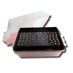 King Kooker 1113BK Plastic Breader Box with Sifter, One Size, Multi