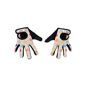 Kiddimoto Kids Cycling Gloves| Anti-Slip Kids Bike Gloves for Boys and Girls| Full Finger Kids Mountain Bike Gloves for BMX, MTB Riding, Gymnastics, Scooters, Skateboard, Rollerblade.