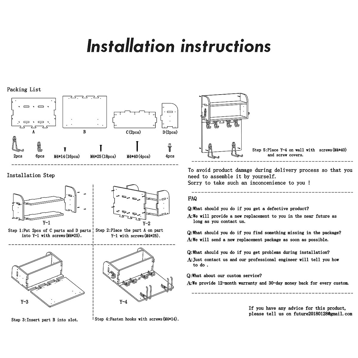 Multi-functional Home Gym Wall Mount Rack Shelf Organizer for Towel, Yoga Mat, Exercising Bike Shoes, Exercise Bands and So on - Ideal Accessories for Peloton, NordicTrack, and Echelon