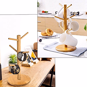 Scrunchie Holder Organizer Stand Bracelet Holder Accessories Jewelry Hair Tie Organizer Cute Stuff for Gils Bedroom The Perfect Hair Dresser Dislpay and Also can be Mug Tree Stand Cup Rack