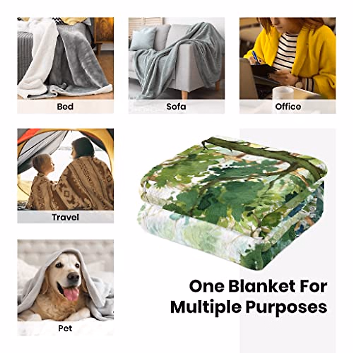 Dad Blanket Gifts from Daughter, Blankets for Dad from Son, Birthday Gifts for Dad, Flannel Soft Fleece Bed Blanket 50x60in