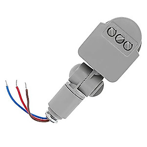 Tyenaza Motion Sensor Detector Switch, Intelligent Infrared Human Body Motion Sensor AC 85~265V 180° Infrared Ray Human Body Inductor