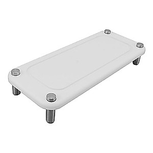 jerss Diatomaceous Earth Sink Tray Hotel for Organizer with Bathroom Washing Table Riser for Holder for Cup for Holder Diatomaceous Earth Under Sink Organizers (White)