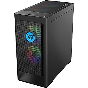 Lenovo Legion Tower T5 Gaming Desktop, Intel Core i7-11700F, GeForce RTX 3060, 32GB RAM, 1TB SSD + 2TB HDD, HDMI, RJ45, DisplayPort, Wi-Fi 6, Wired KB & Mouse, Windows 11 Pro, Black