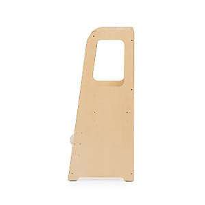 dadada Toddler Tower - Kids Step Stool with Safety Rail - Adjustable Montessori Step Stool for Kids - Toddler Learning Tower with Protection - Kitchen Toddler Step Stool - Natural