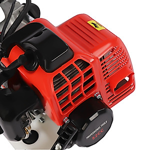 Outboard Motor Boat Engine 2 Stroke 2.3 HP, 52CC 1.7KW Marine Boat Motor w/Air Cooling System and Manual Pull Start for Inflatable Fishing Boats Yachts Water Sport Tools