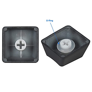 Rosewill Mechanical Keyboard Rubber O-Rings, Switch Sound Dampener Compatible w/Cherry MX and Kailh Switches, 120 pcs - RO-100T (Renewed)