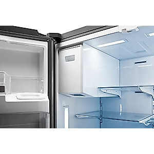 Thor Kitchen 36 Inch Professional French Door Refrigerator with Ice and Water Dispenser - TRF3601FD