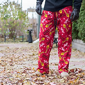 Underboss Christmas Story Major Award with Leg Lamp Lounge Pants - XX-Large - Christmas Pajama Pants - Christmas Pj Pants - Christmas Pajamas Men & Women - Mens Christmas Sleep Pants Red