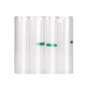 GAFICHEF Vacuum Sealer Bags Rolls 11x25 4-Pack Food Storage Bags BPA Free Heavy Duty Commercial Grade for Sous Vide (Total 100 Feet)