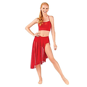 Body Wrappers Jazz Cut Dance Briefs (BWP289) White, S