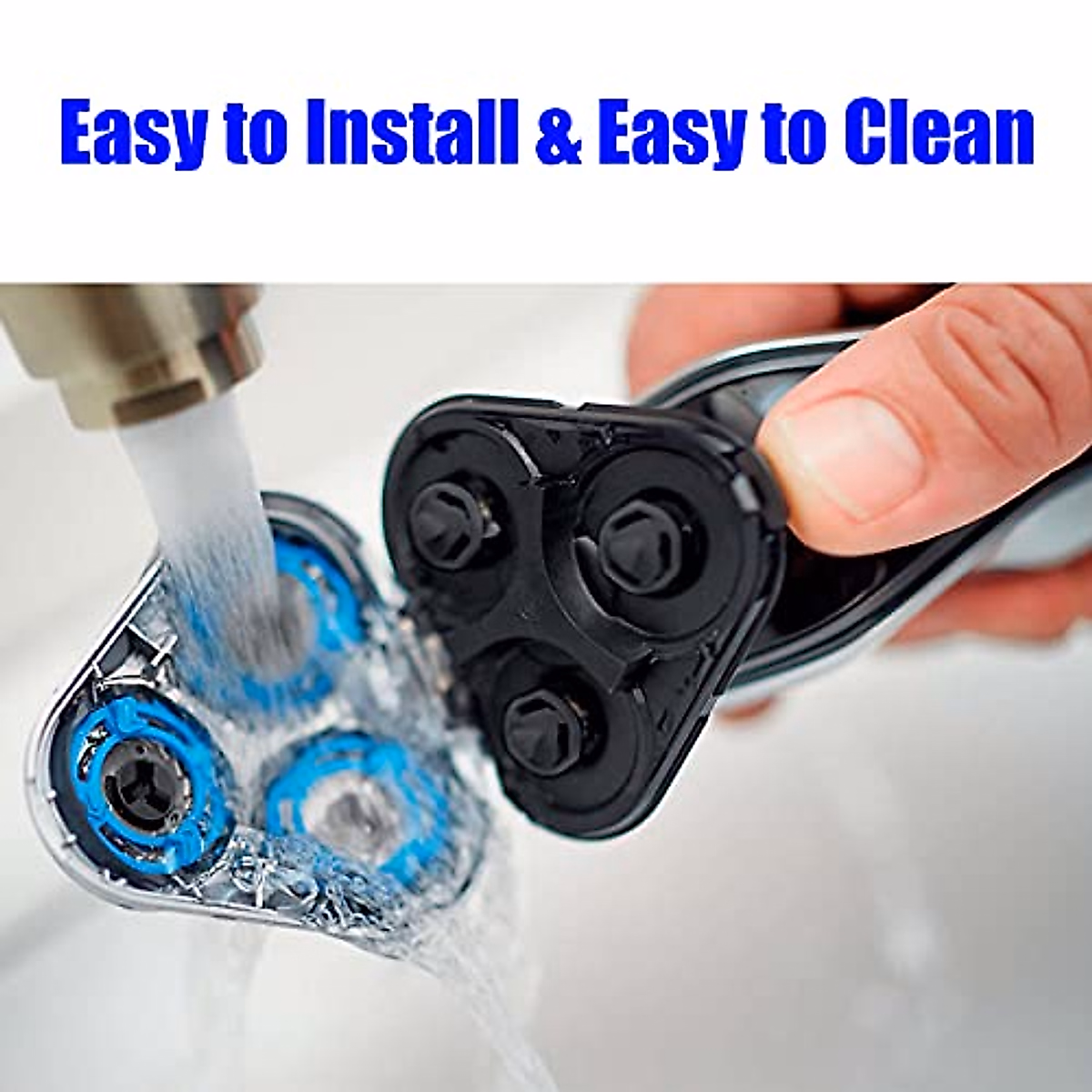 HQ8 Replacement Heads Compatible with Philips Norelco Shavers, HQ8 Heads New Upgraded