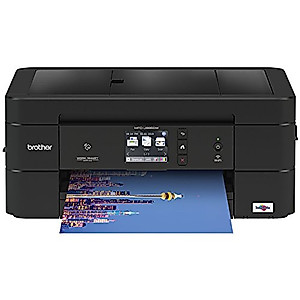 Brother Wireless All-in-One Inkjet Printer, MFC-J895DW, Multi-function Color Printer, Duplex Printing, NFC One Touch to Connect Mobile Printing, Amazon Dash Replenishment Enabled, Black, Standard