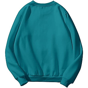 YUYEADZ TommyInnit Merch Sunday Club Women Men Crewneck Sweatshirts Long Sleeve Fashion Pullover Clothes (Green,XXL)