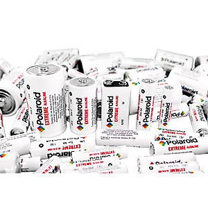 Polaroid Extreme C Cell Size Alkaline Batteries 1.5V LR14 (12-Pack)