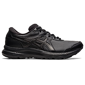 ASICS Women's Gel-Contend SL Walking Shoes, 8.5, Black/Black