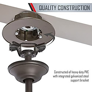 BELL PRCF57550BZ Ceiling Fan Electrical Box, Bronze, 4.75 in.